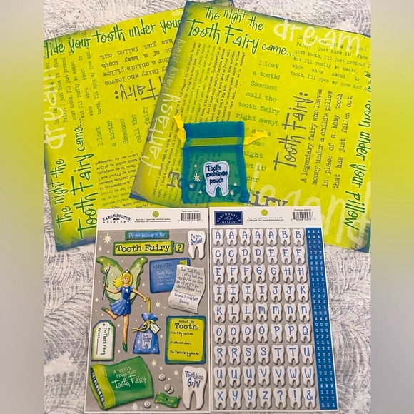 Karen Foster Design | Design | Karen Foster Tooth Fairy Stickers ...